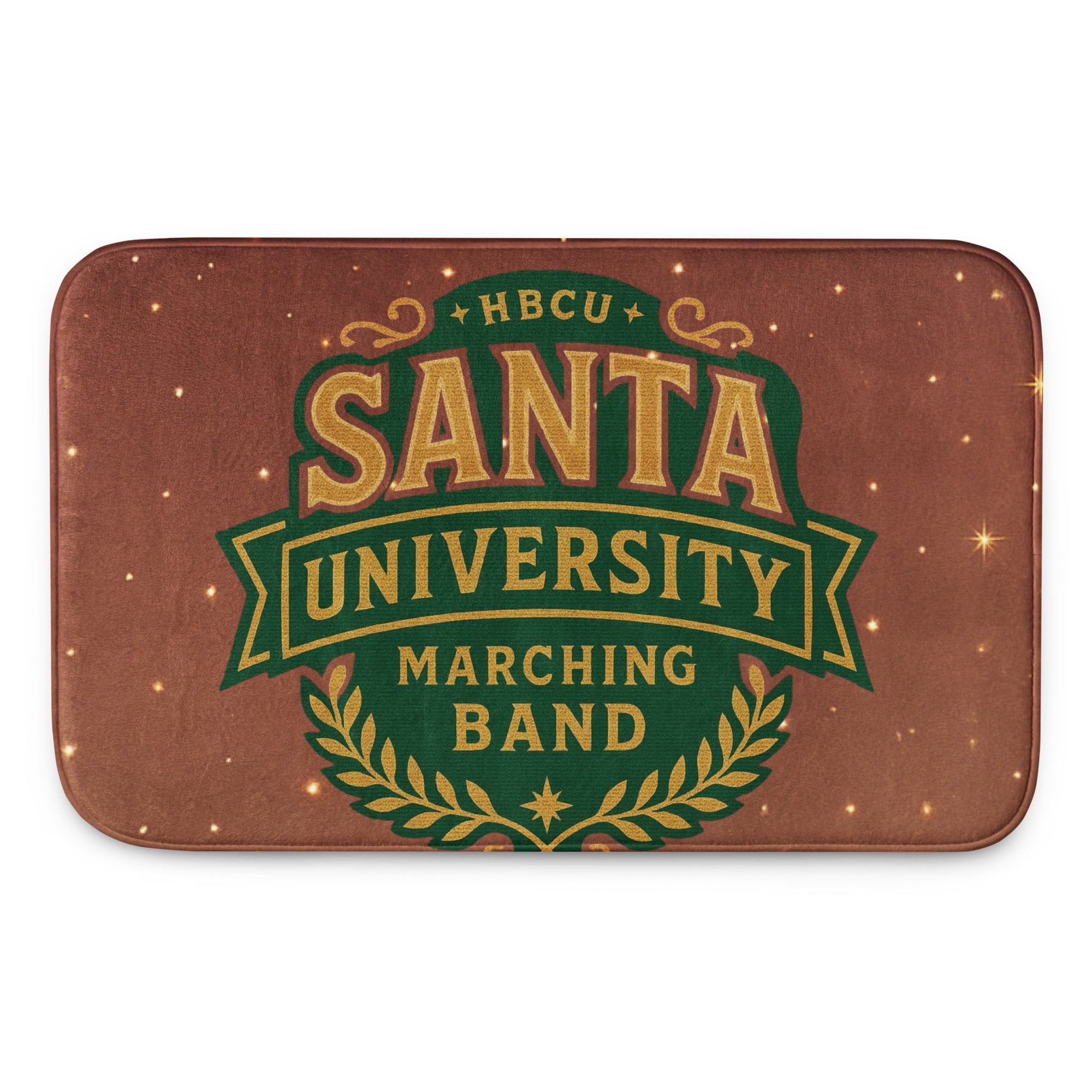 SU HBCU Memory foam bath mat – Santa University